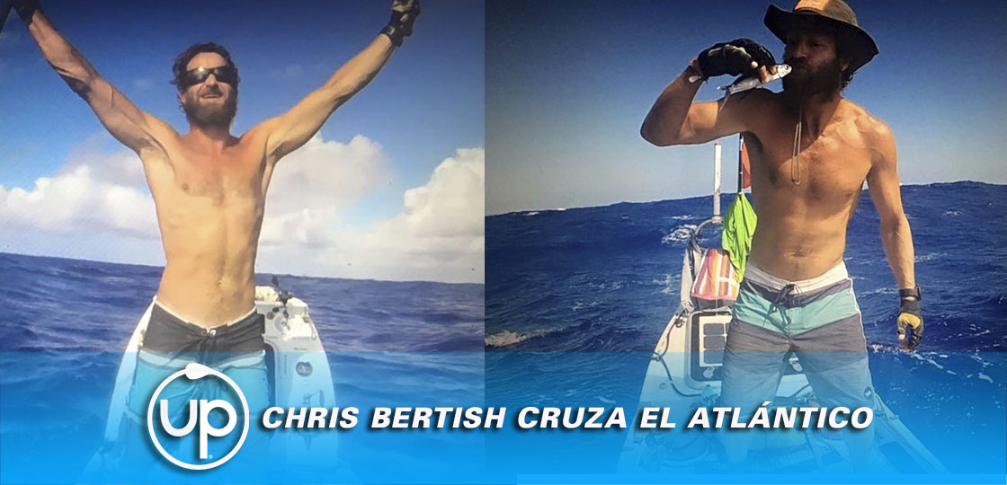 Chris Bertish cruza el atlántico en 93 días haciendo Stand Up Paddle ...